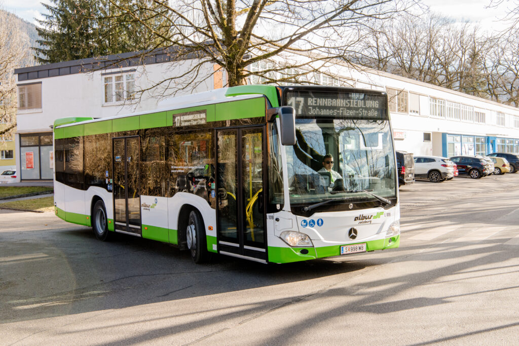 Ab 17. Februar: Albus Salzburg betreibt neue Buslinie 17 und Erweiterung der Linie 22 in ...